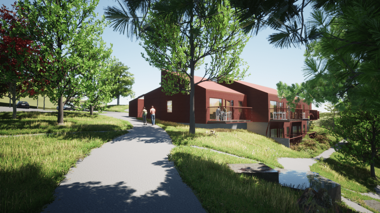 Regulering for Nedre Totland omsorgsboliger vedtatt - Arkitektgruppen Cubus