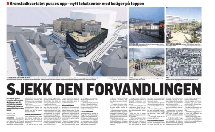 Det framtidige kronstadkvartalet - Arkitektgruppen Cubus